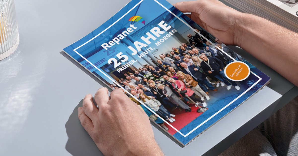 25 Jahre Repanet: Das Jubiläumsmagazin ist da! | Repanet Blog